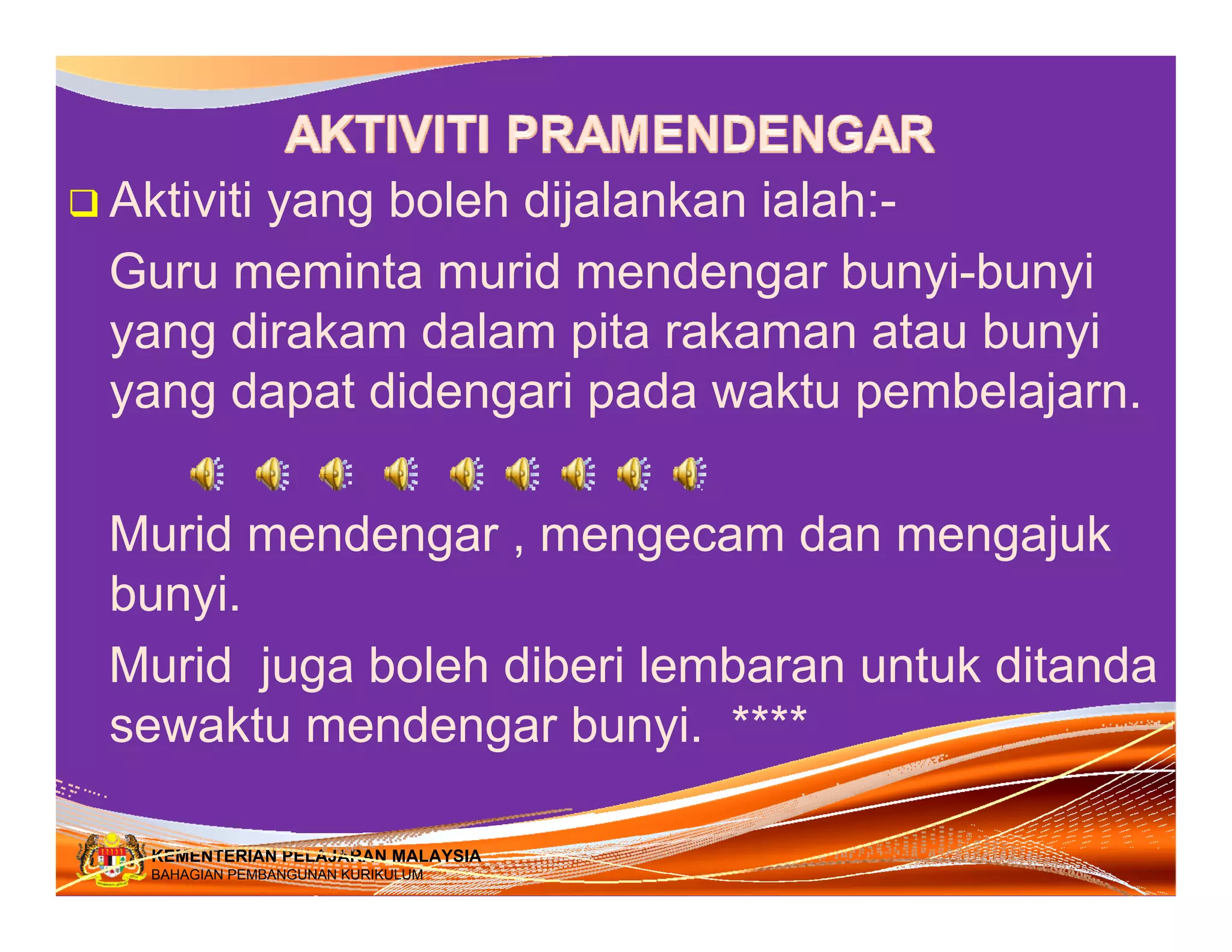 03 kemahiran mendengar dan bertutur | PDF