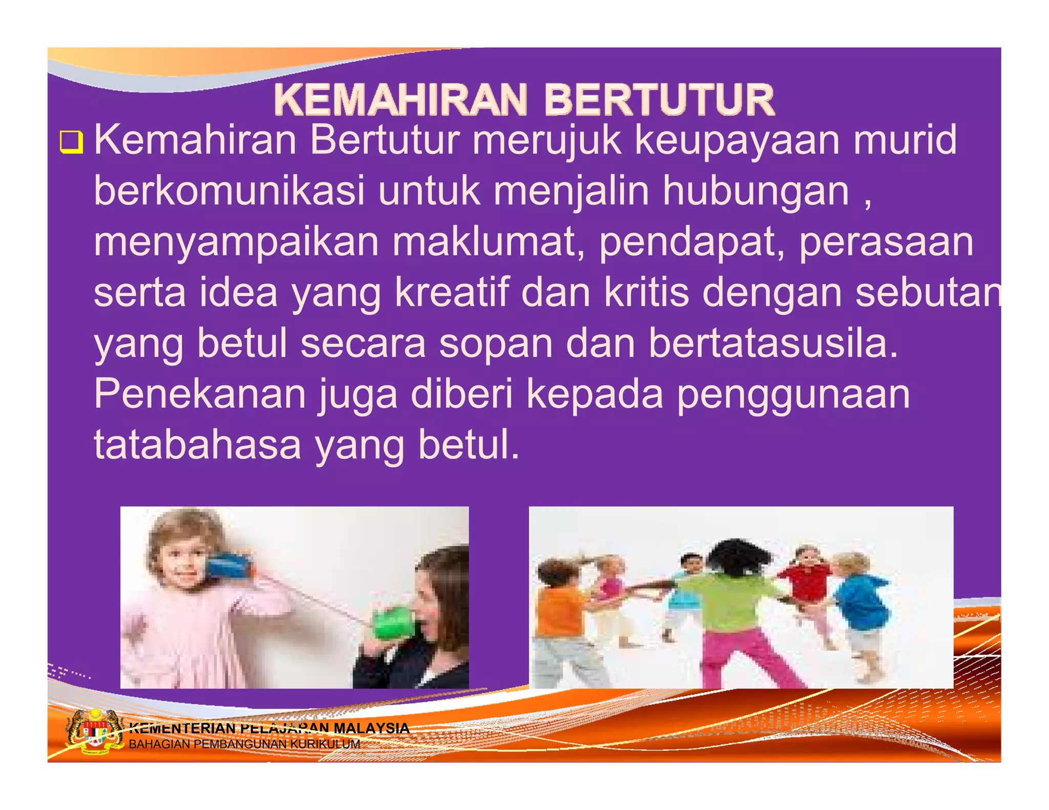 03 kemahiran mendengar dan bertutur | PDF