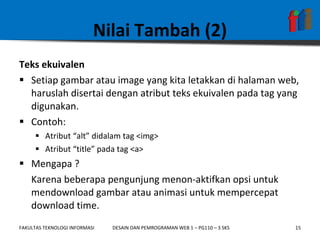 Konsep Dasar Desain Web | PPT