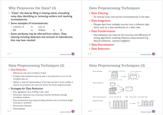 03. Data Preprocessing | PDF | Databases | Computer Software and ...