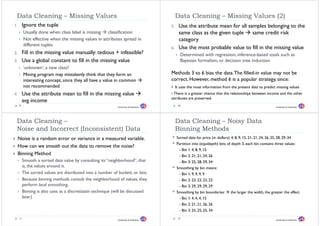 03. Data Preprocessing | PDF | Databases | Computer Software and Applications