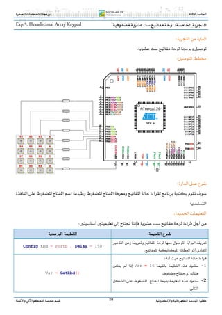 Embedded System Microcontroller Interactive Course using BASCOM-AVR - Lecture3 | PDF