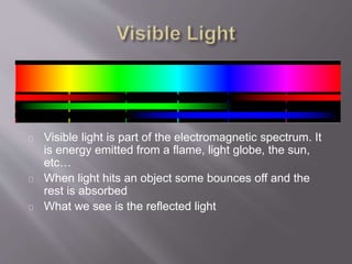 Some basics about light and lighting | PPTX