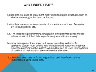 singly link list project in dsa.....by rohit malav | PPT