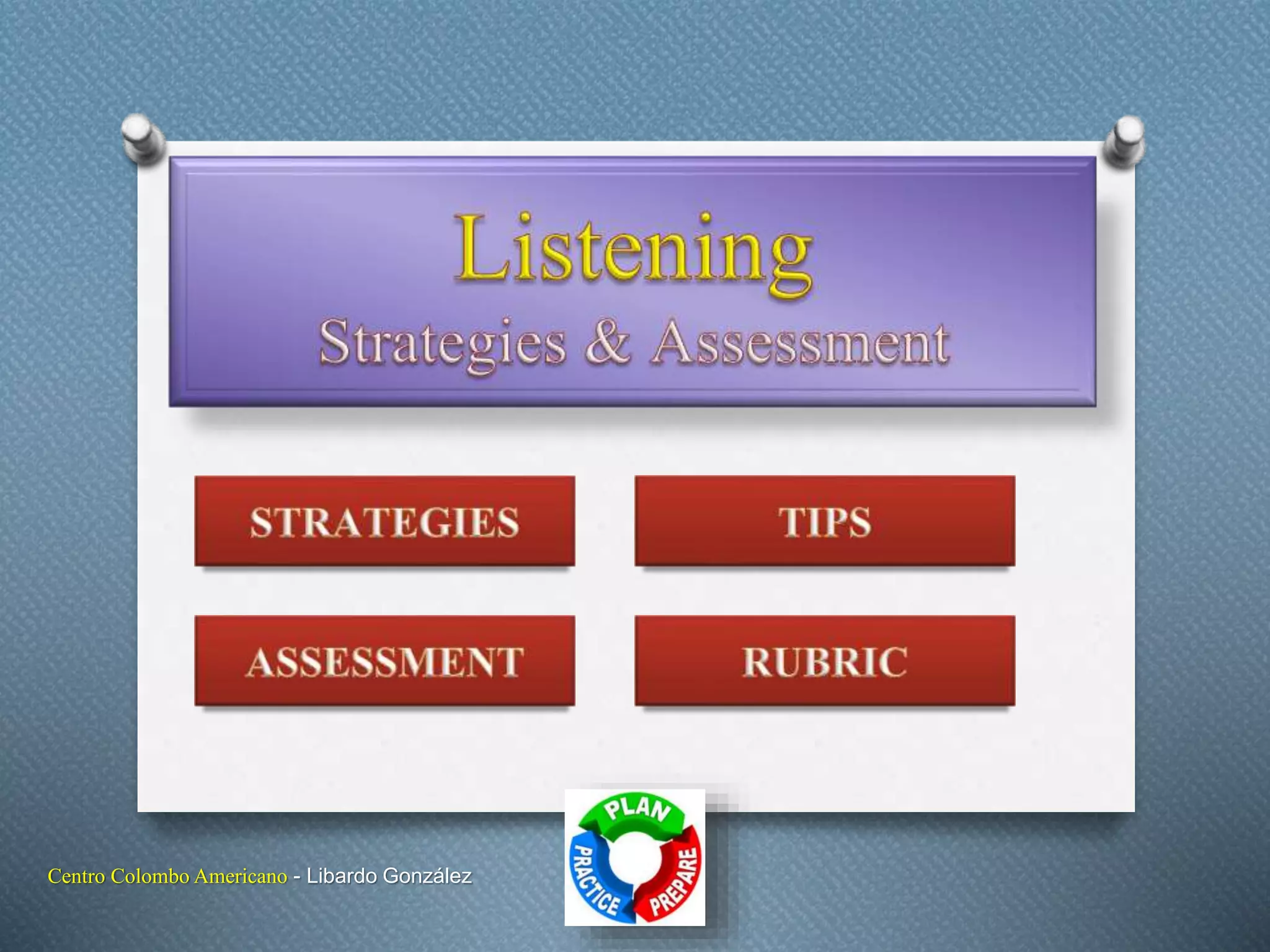 Listening Strategies | PPTX