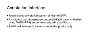 P03- MANDIAC: A Web-based Annotation System For Manual Arabic Diacritization | PDF | Web Design ...