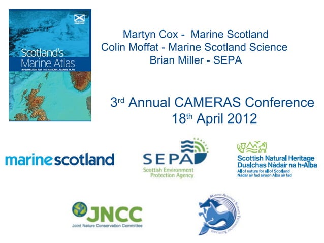 Martyn Cox - Marine Scotland - Scotland's Marine Atlas | PPT