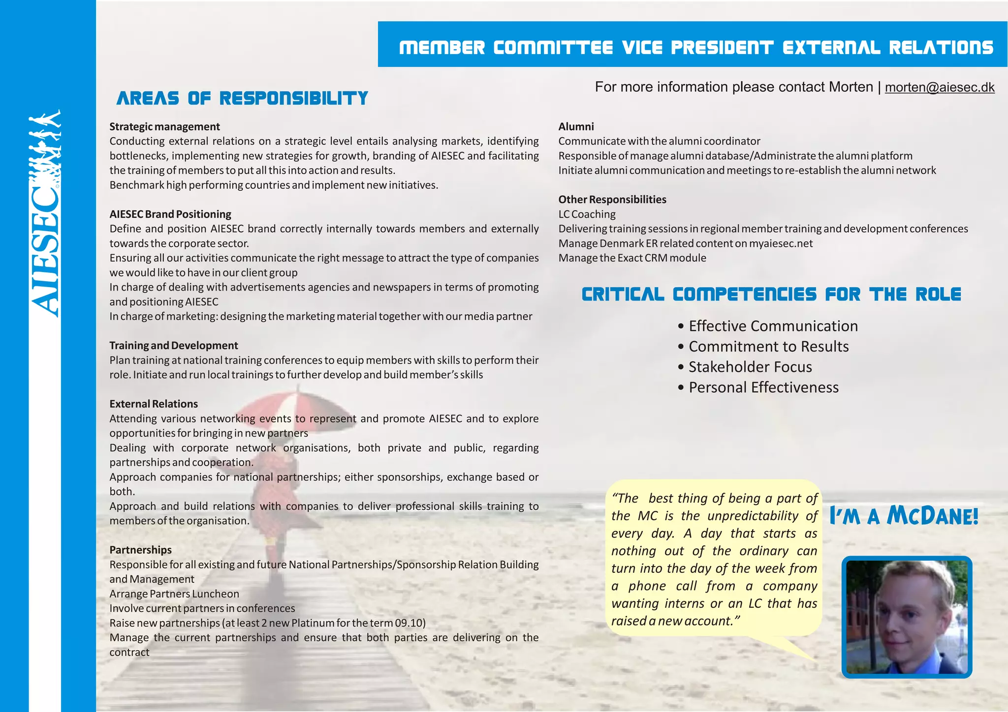 03 Mc Job Descriptions | PDF