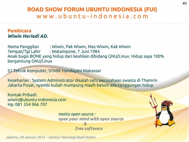 mengenal ubuntu | PPT