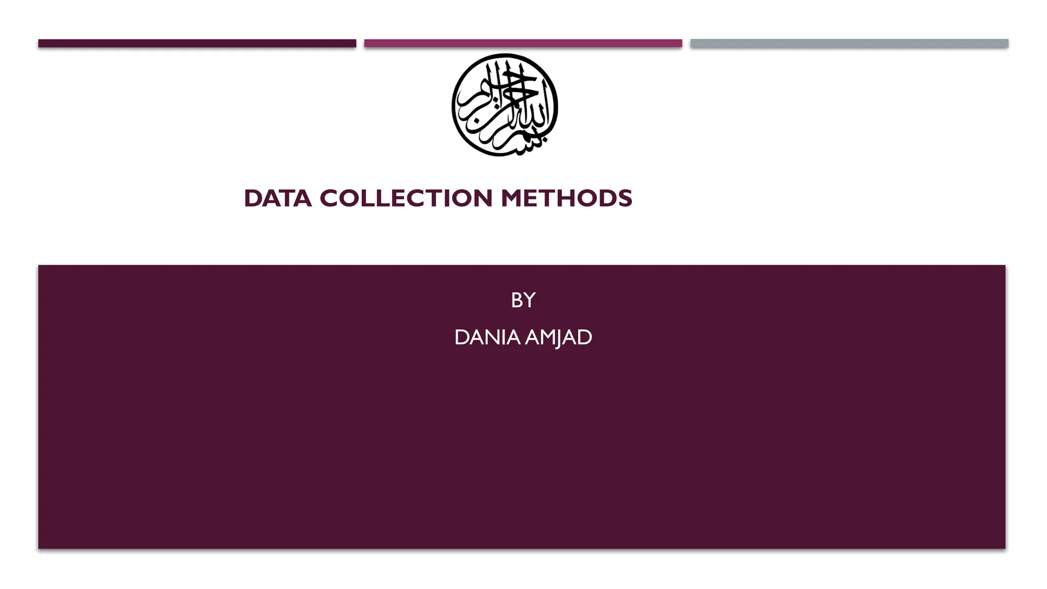 Methods of Population Data Collection-dania | PPTX
