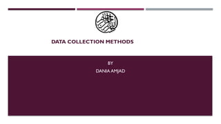 Methods of Population Data Collection-dania | PPT