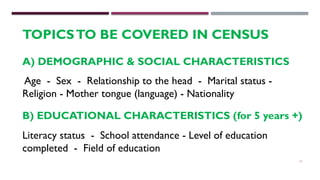 Methods of Population Data Collection-dania | PPT
