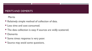 Methods of Population Data Collection-dania | PPT