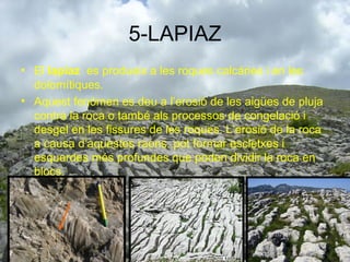 03 modelatge exocàrstic (fbma) | PPT