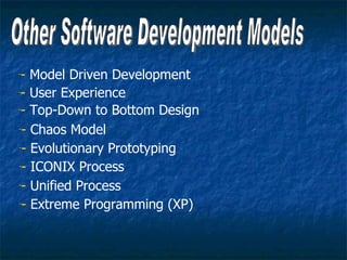 03 Modeling Process and Life Cycle | PPT