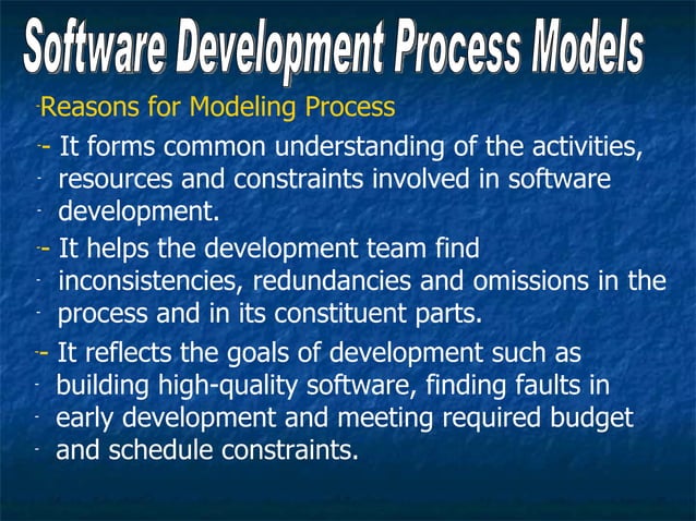03 Modeling Process and Life Cycle | PPT