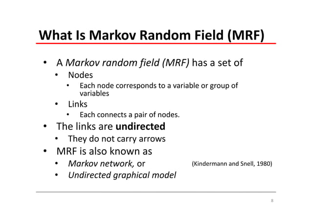 Markov Random Field (MRF) | PDF | Physics | Science