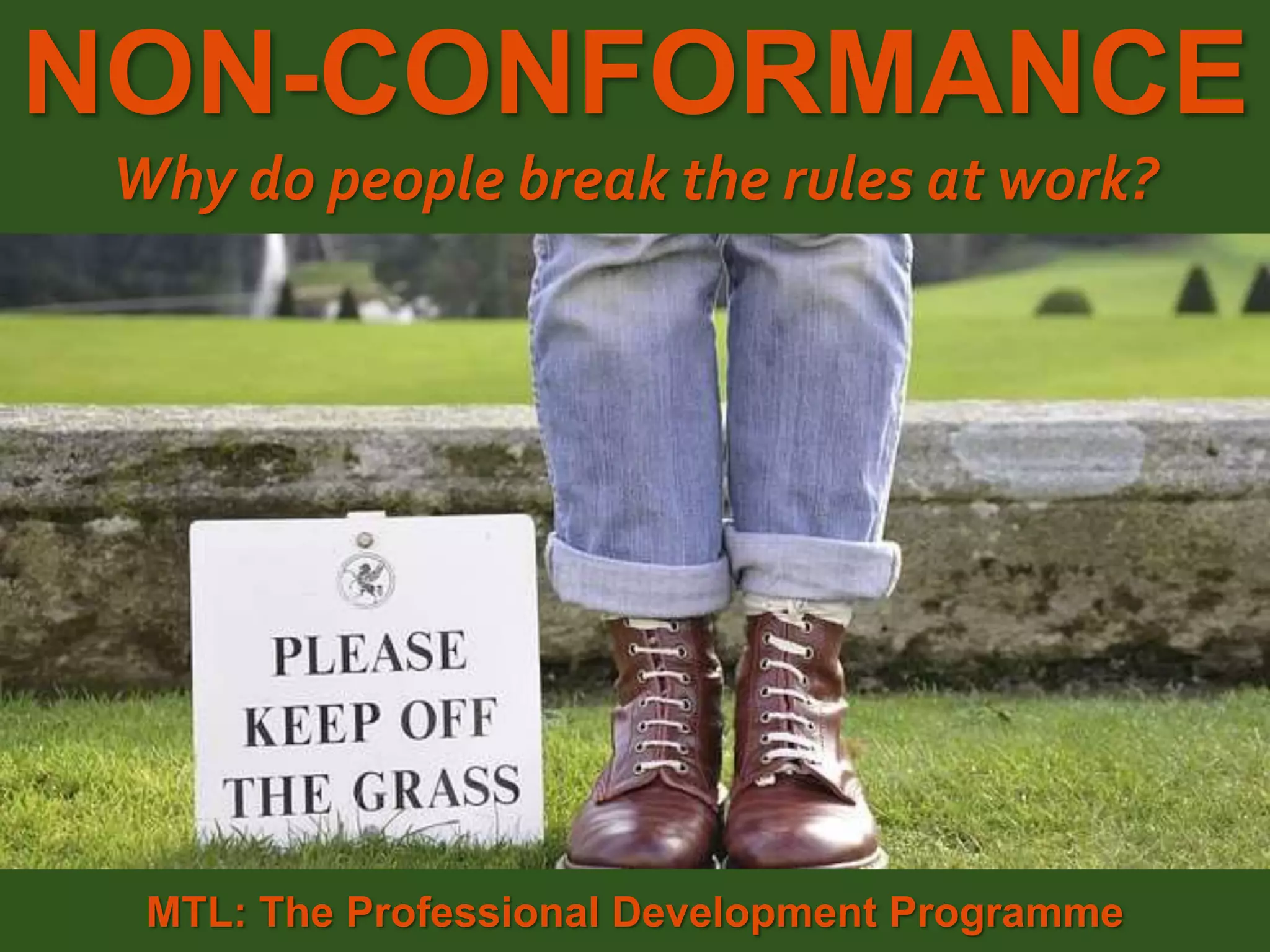 Non-Conformance | PPTX