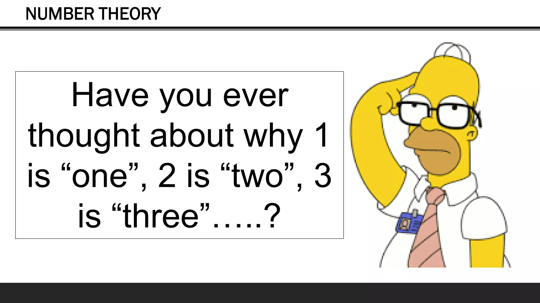 Number Theory - Lesson 1 - Introduction to Number Theory | PDF