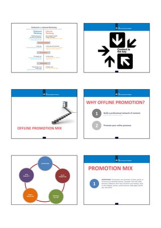 OFFLINE PROMOTION MIX | PDF