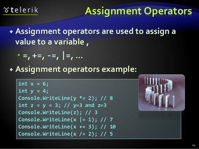 03 Operators and expressions