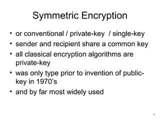 overview of cryptographic techniques | PPT