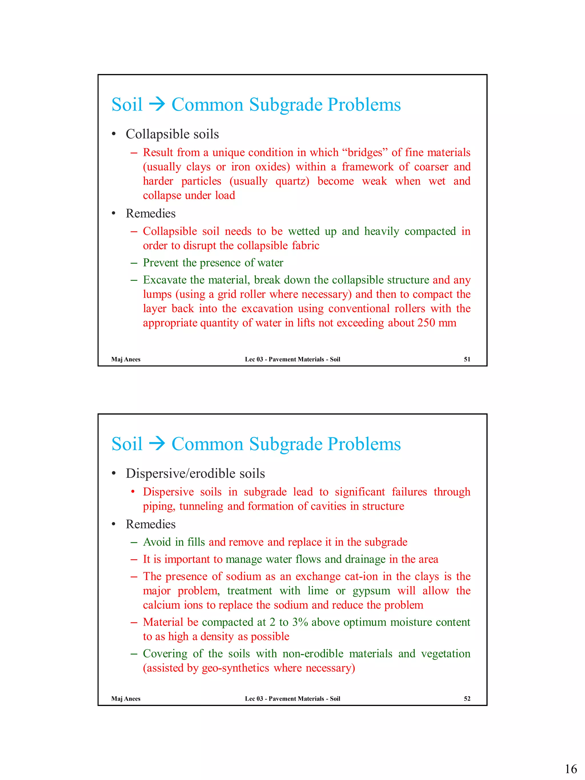 03 pavement materials - soil | PDF