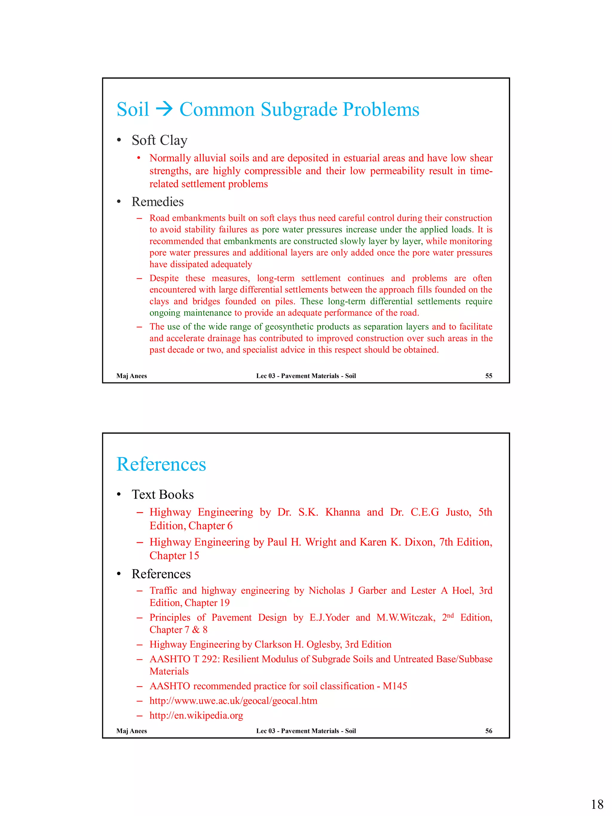 03 pavement materials - soil | PDF