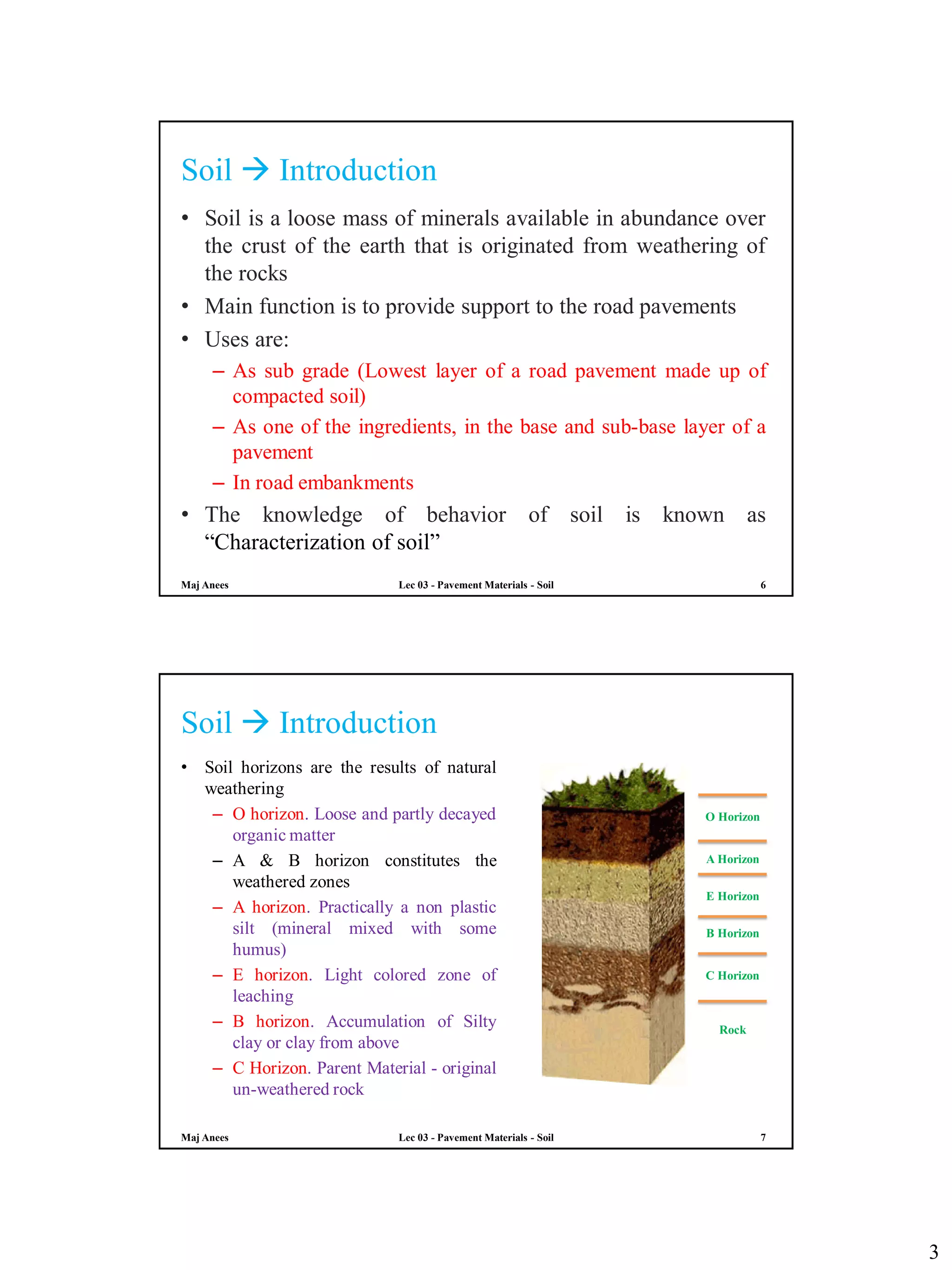 03 pavement materials - soil | PDF