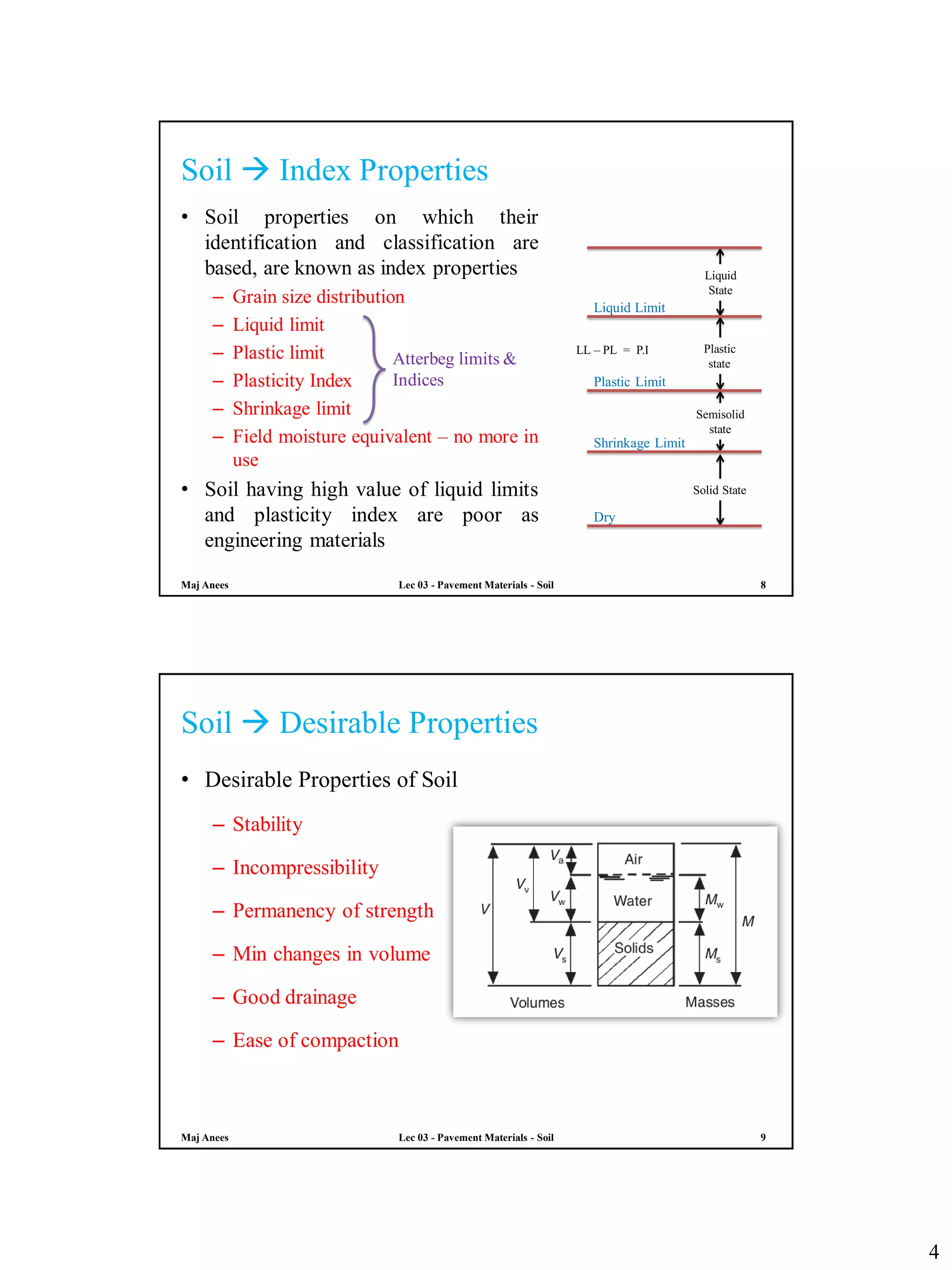 03 pavement materials - soil | PDF