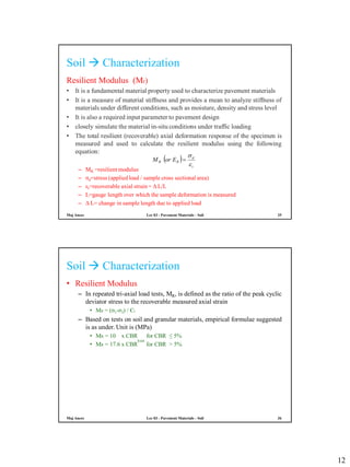03 pavement materials - soil | PDF