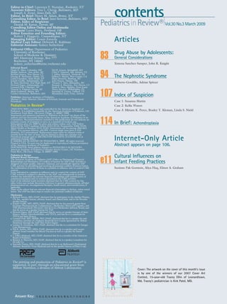 03 pediatrics in review,march - 2009 | PDF