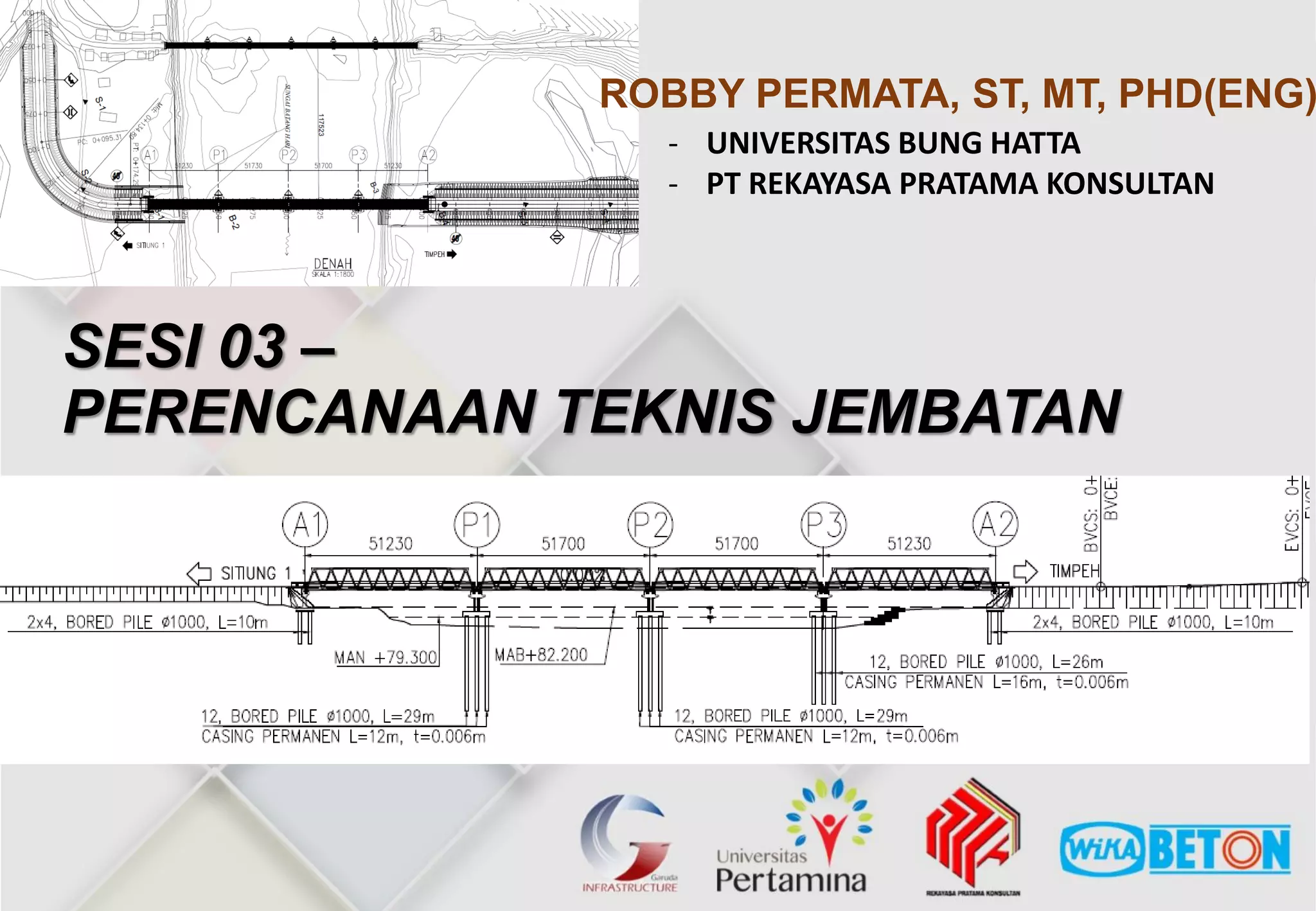 03 perencanaan teknis jembatan | PDF