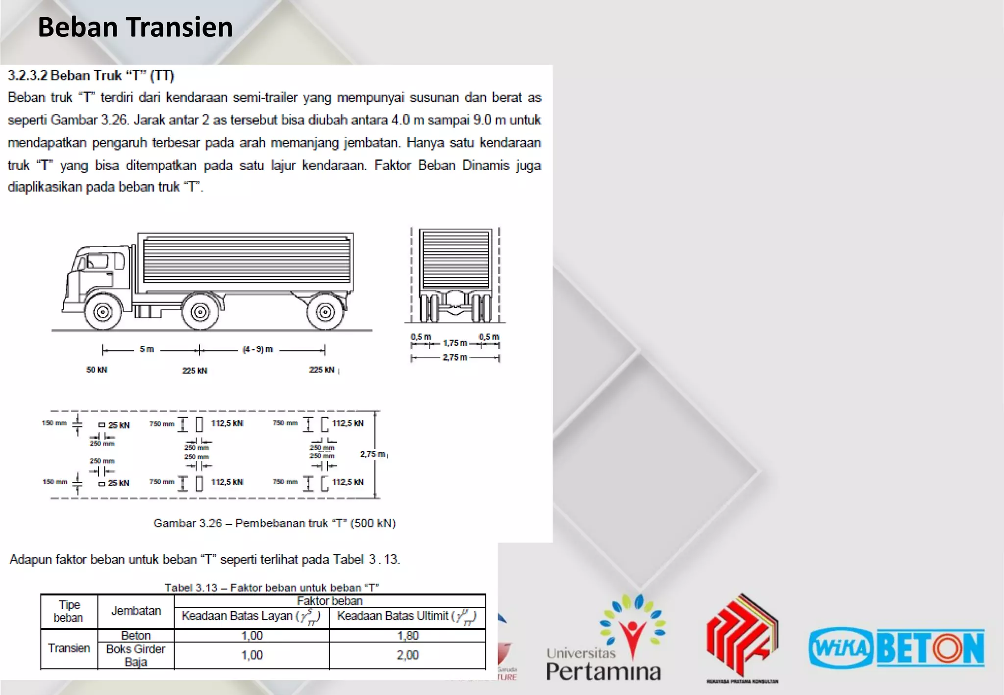 03 perencanaan teknis jembatan | PDF