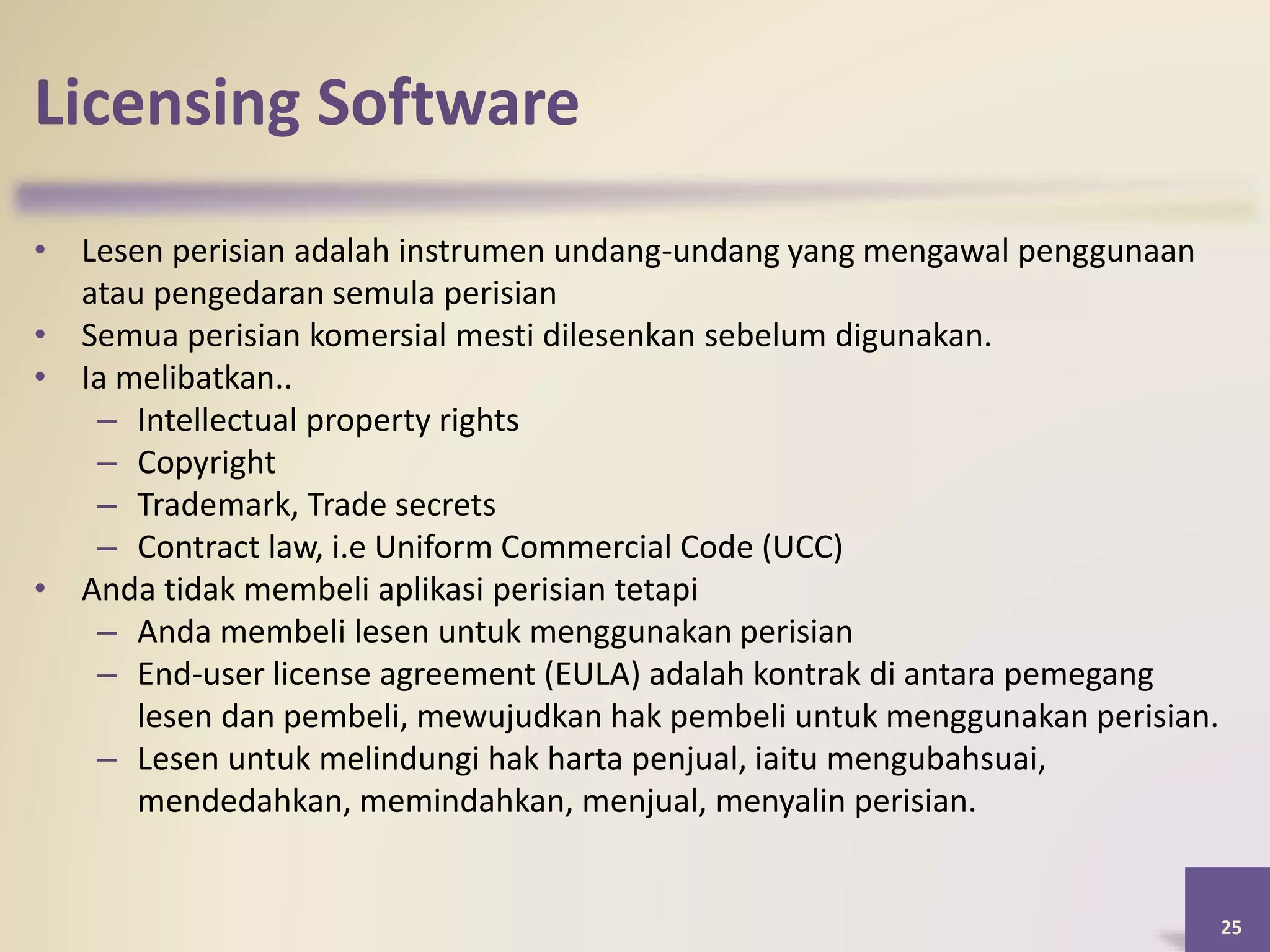BAB 3 Perisian Aplikasi | PPTX