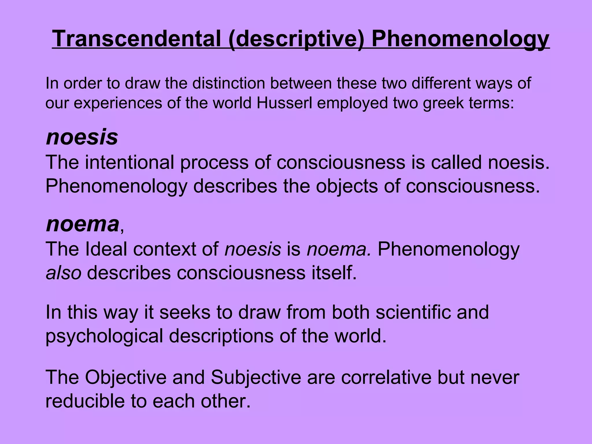 03 phenomenology | PPT