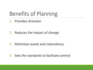 lesson 3 planing for Industrial Engineering | PDF
