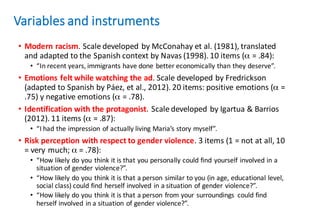 Narrative Persuasion and Gender Violence | PDF