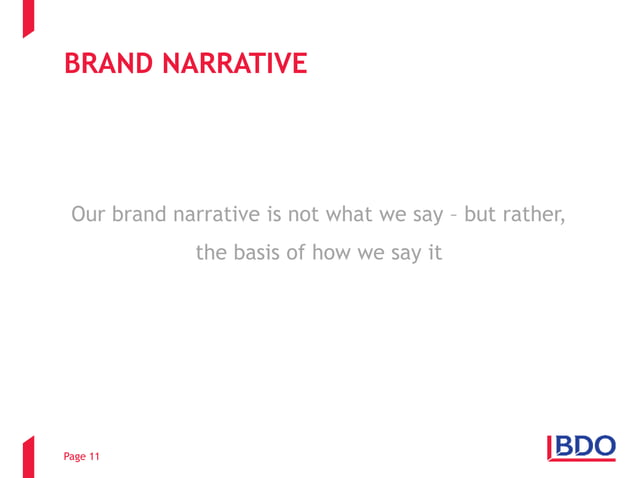 03 presentation-the bdo brand story | PPTX | Business | Business and ...
