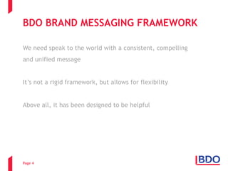 03 presentation-the bdo brand story | PPTX