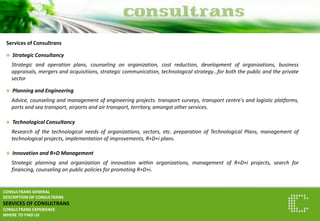 03 presentation railway-consultrans | PDF