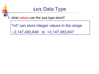 03-Primitive-Datatypes.pdf | Programming Languages | Computing