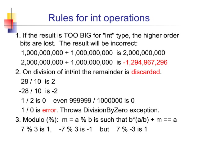 03 Primitive Datatypespdf Programming Languages Computing