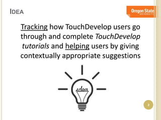 CS519 - project idea presentation | PPT