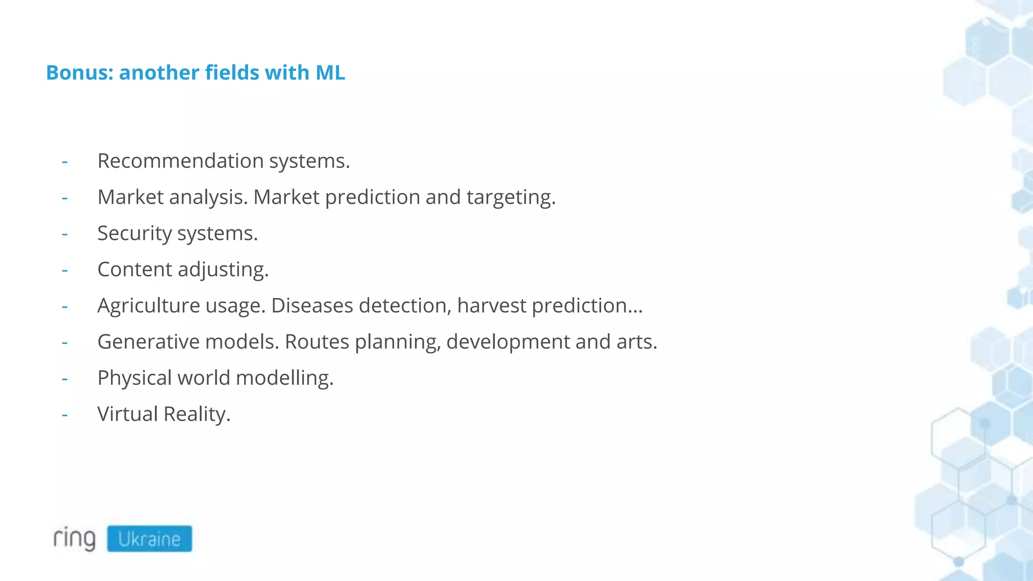 The main types of machine learning and their practical application ...