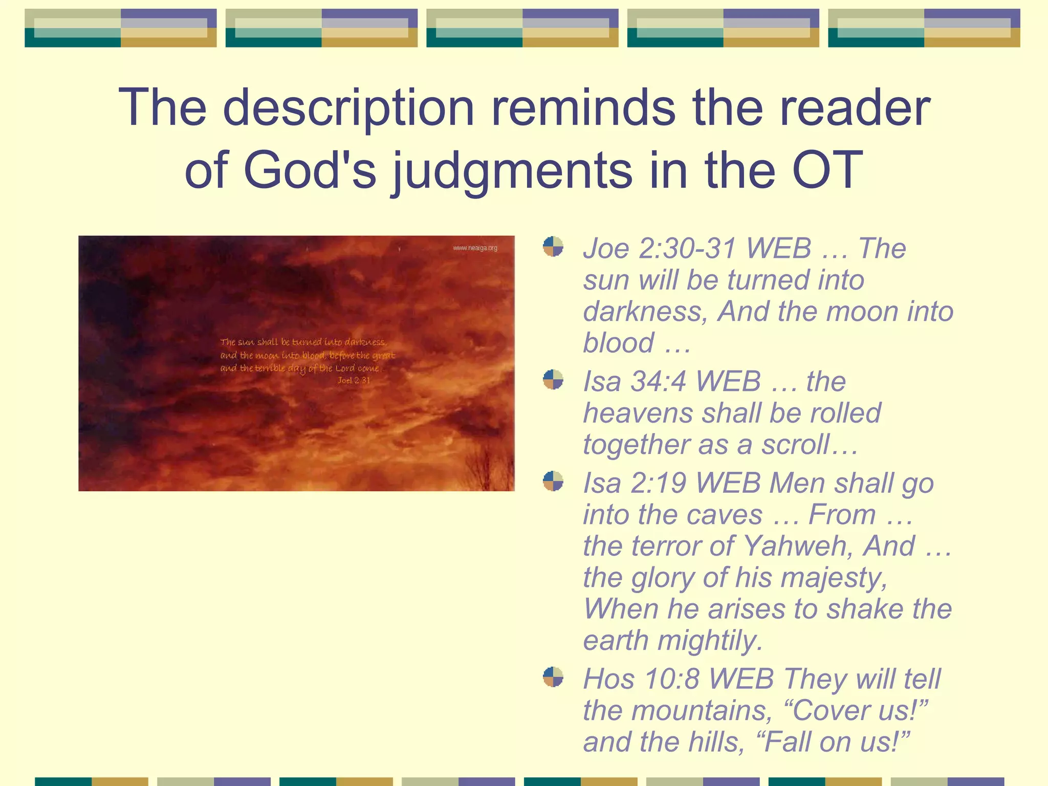 03 Revelation Old Testament Background Of Revelation | PPT