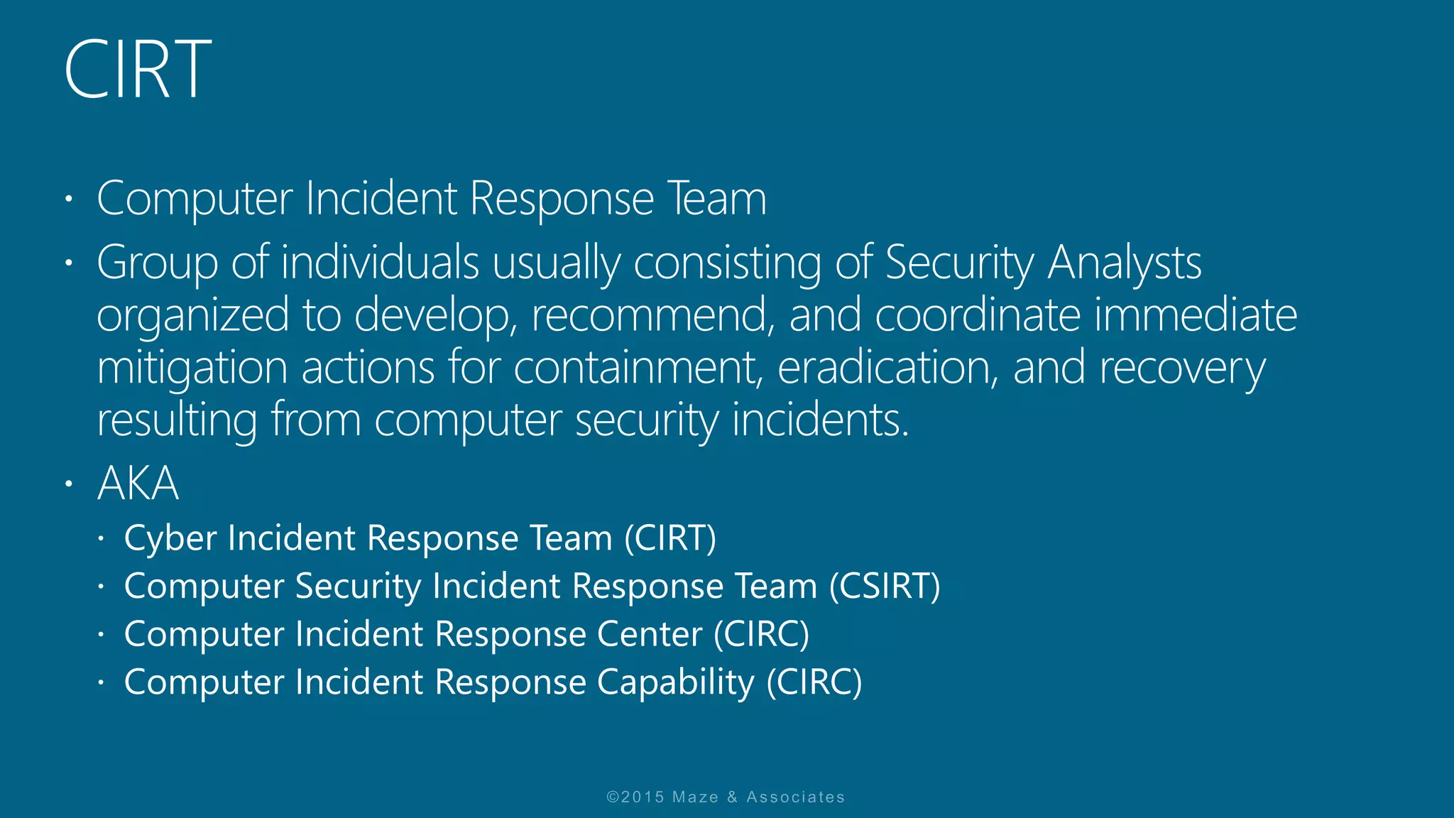 RMF Roles and Responsibilities (Part 1) | PPTX