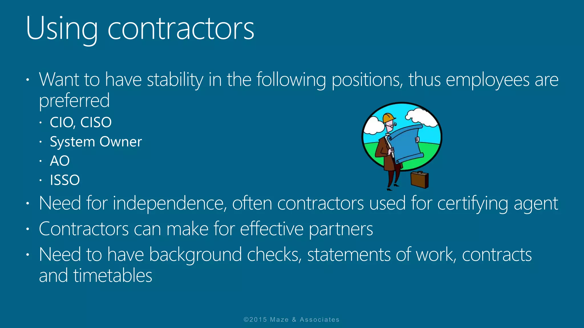 RMF Roles and Responsibilities (Part 1) | PPTX