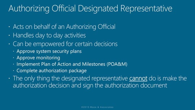 RMF Roles and Responsibilities (Part 1) | PPTX | Resume Writing and ...