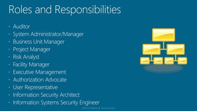 RMF Roles and Responsibilities (Part 1) | PPTX | Resume Writing and ...
